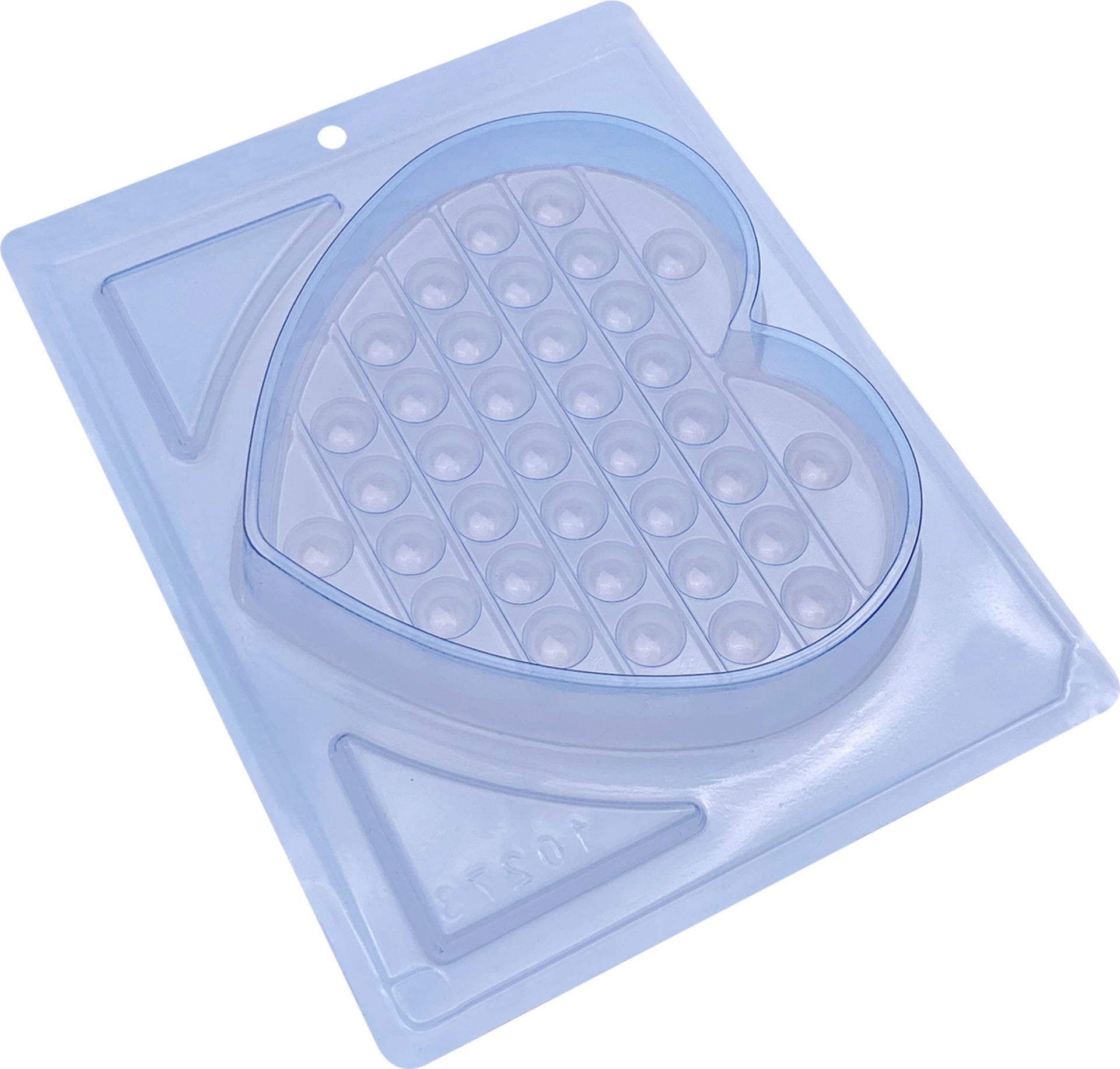 Partycolare- Stampo in plastica Cuore Pop It