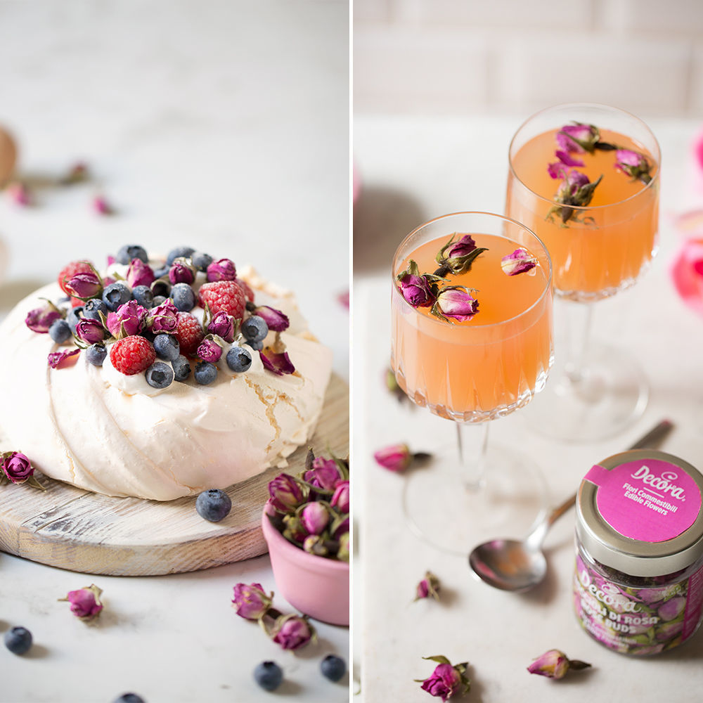 Partycolare- Fiori eduli boccioli di rosa 10 grammi