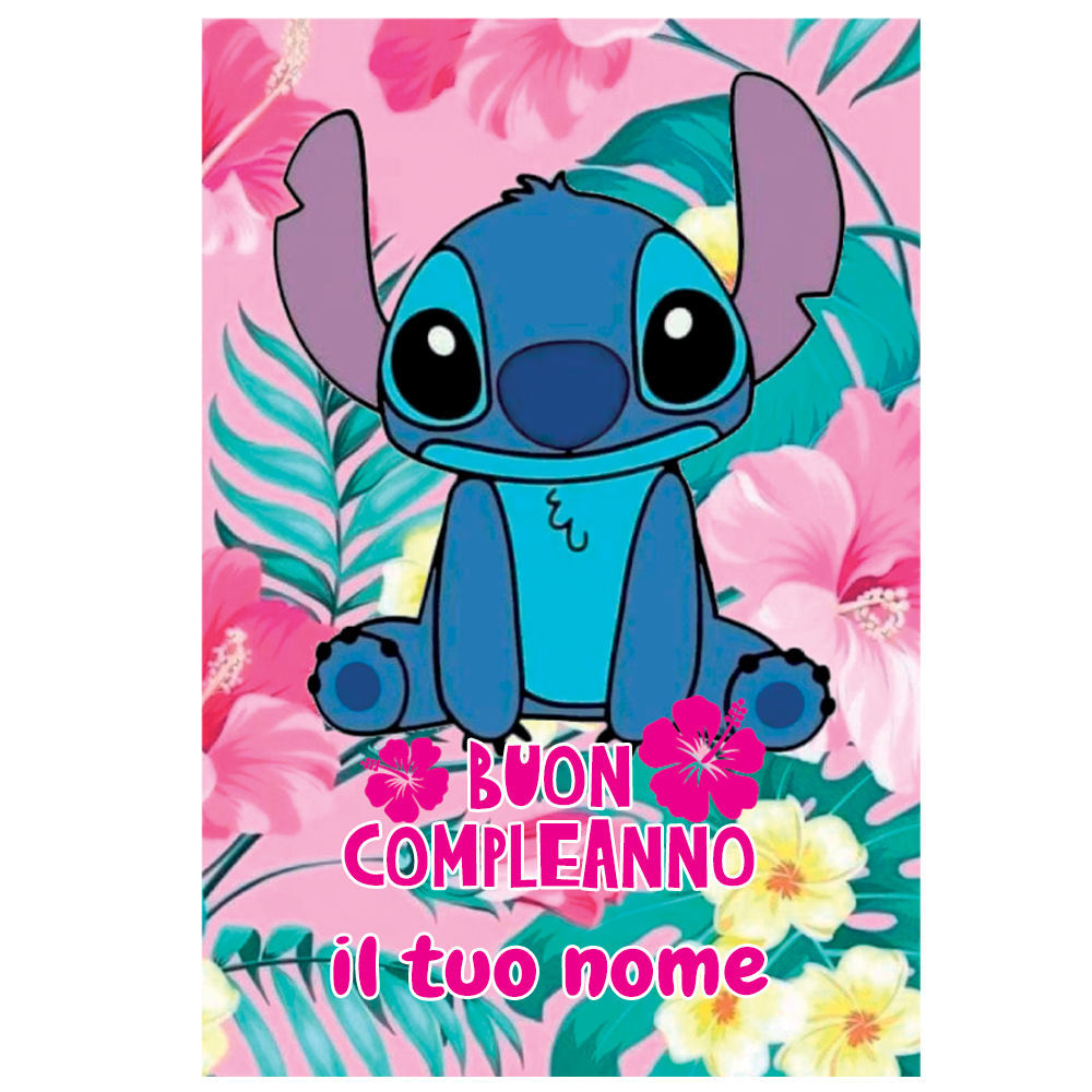 Partycolare- Cialda per Torta Stitch da personalizzare